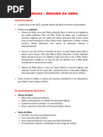 Resumo de Os Maias - Por Capítulos | PDF
