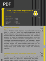 Perpol No 7 Tentang Kepp Dan Kkep | PDF