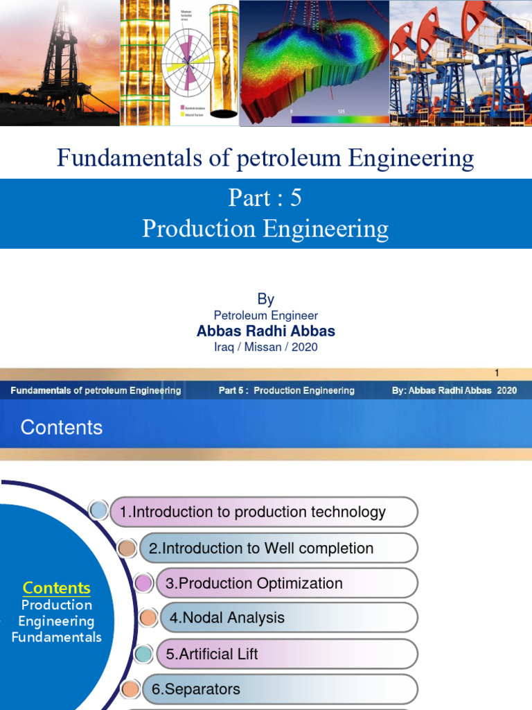 Fundamental Production Engineering (Petroleum Engineering) | PDF | Casing (Borehole) | Pump