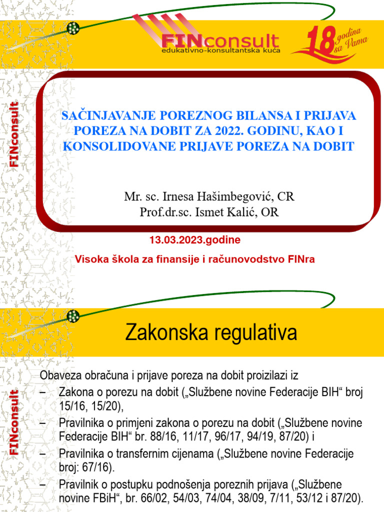 MR - Sc. Irnesa Hašimbegović I Prof - Dr.sc. Ismet Kalić - SAČINJAVANJE ...