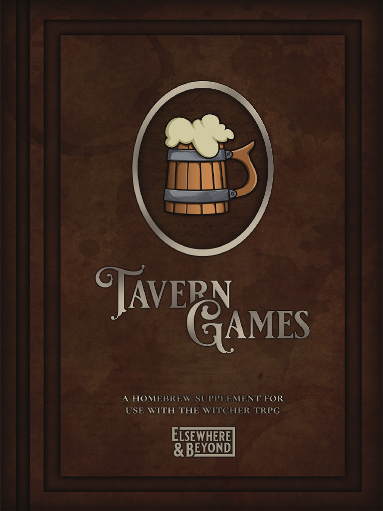 Witcher TRPG - Tavern Games | PDF | Gambling | Gaming