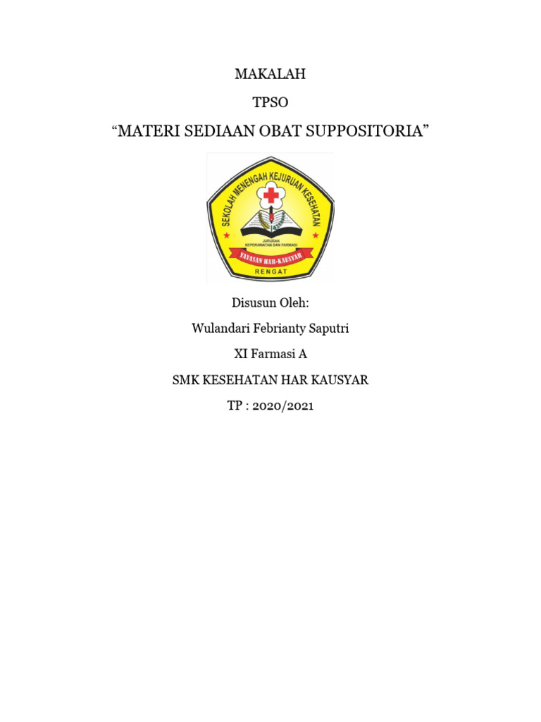 Makalah Suppo | PDF