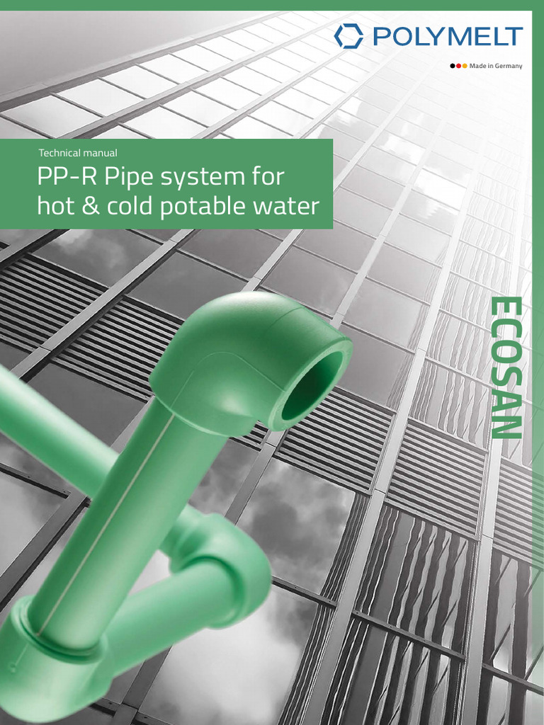 ECOSAN Technical Data Sheet | PDF | Pipe (Fluid Conveyance) | Construction