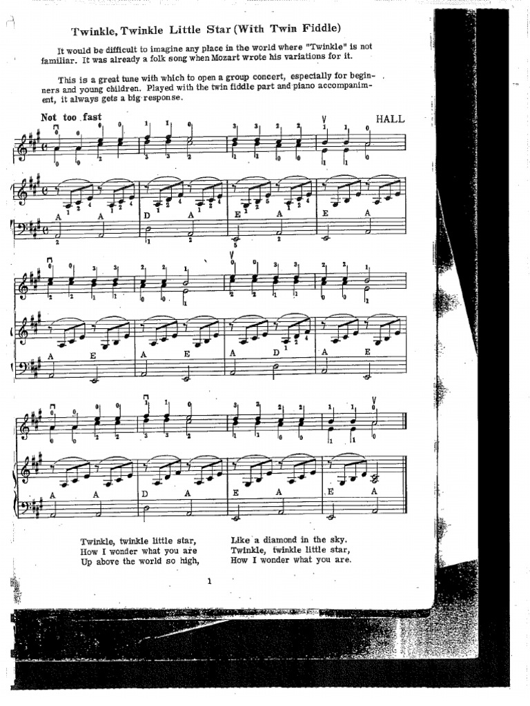 Fiddle Tunes Hall | PDF