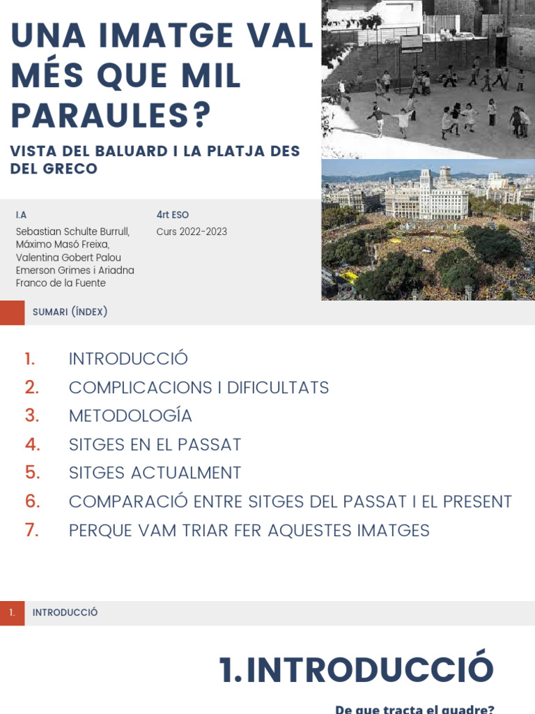 Una Imatge Val Més Que Mil Paraules Vista Del Baluard I La Platja Des ...