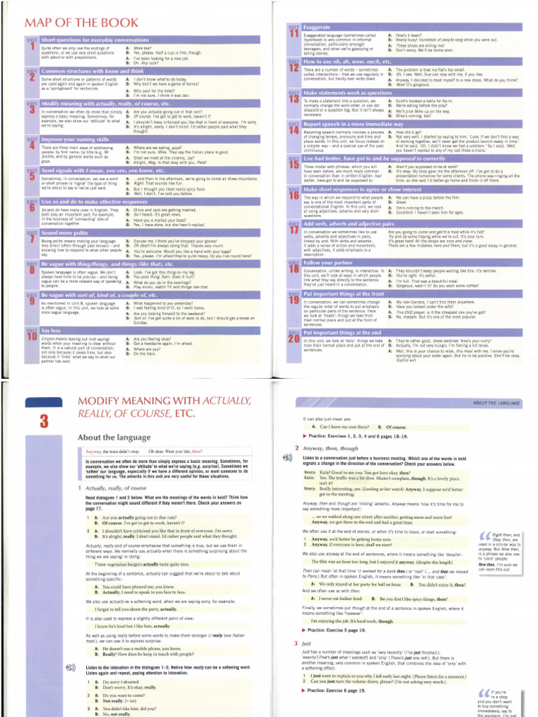 Handbook of Spoken Grammar | PDF