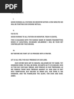 Kabalikat Civicom Ten Codes Guide | PDF