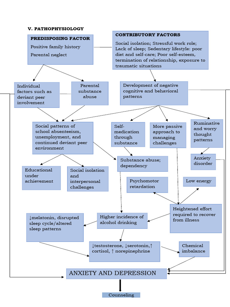 PATHOPHYSIOLOGY | PDF | Anxiety | Substance Abuse