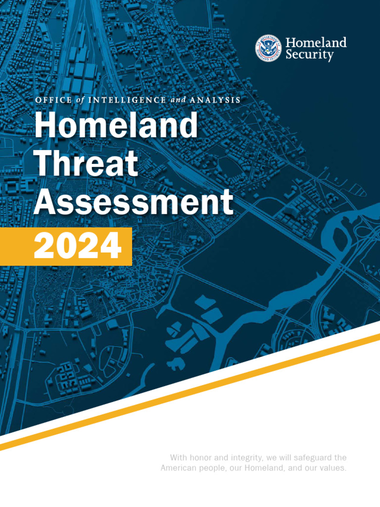 DHS Homeland Threat Assessment 2024 (September 2023) | PDF ...