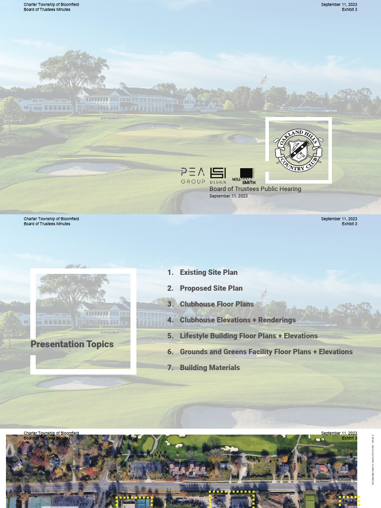 Renderings of New Oakland Hills Clubhouse | PDF
