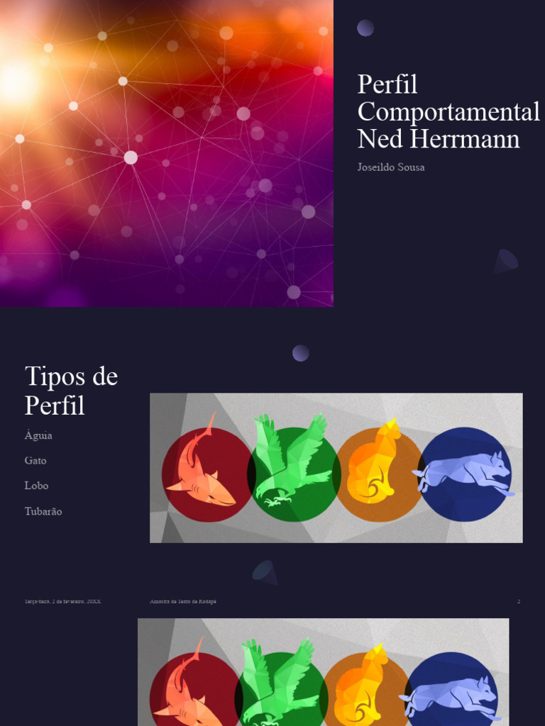 Perfil Comportamental Ned Herrmann | PDF | Comunicação