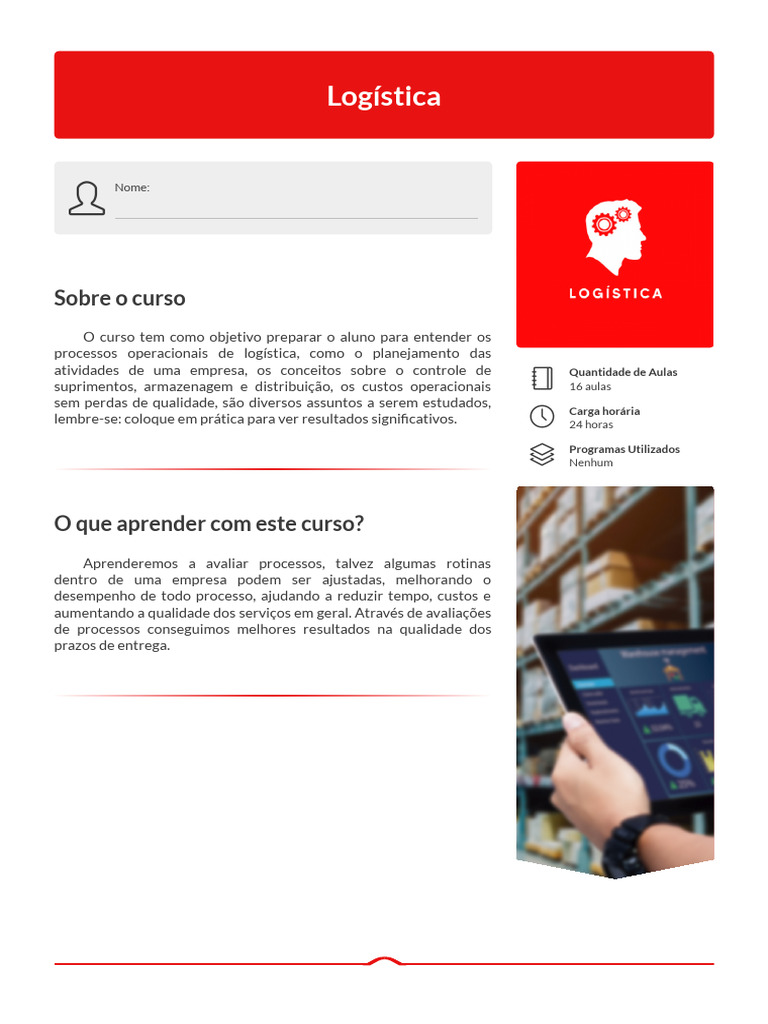 Apostila Completa - Logística - ID 265 | PDF | Logística | Marketing