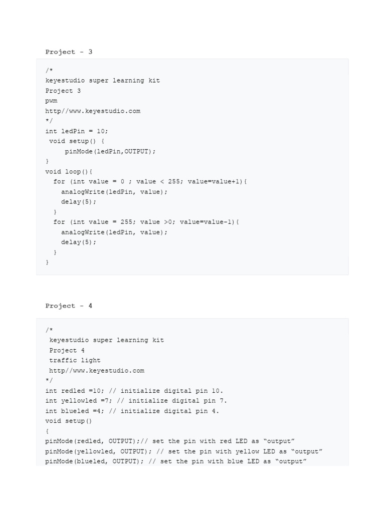 Arduino Example | PDF | Computer Engineering | Computing