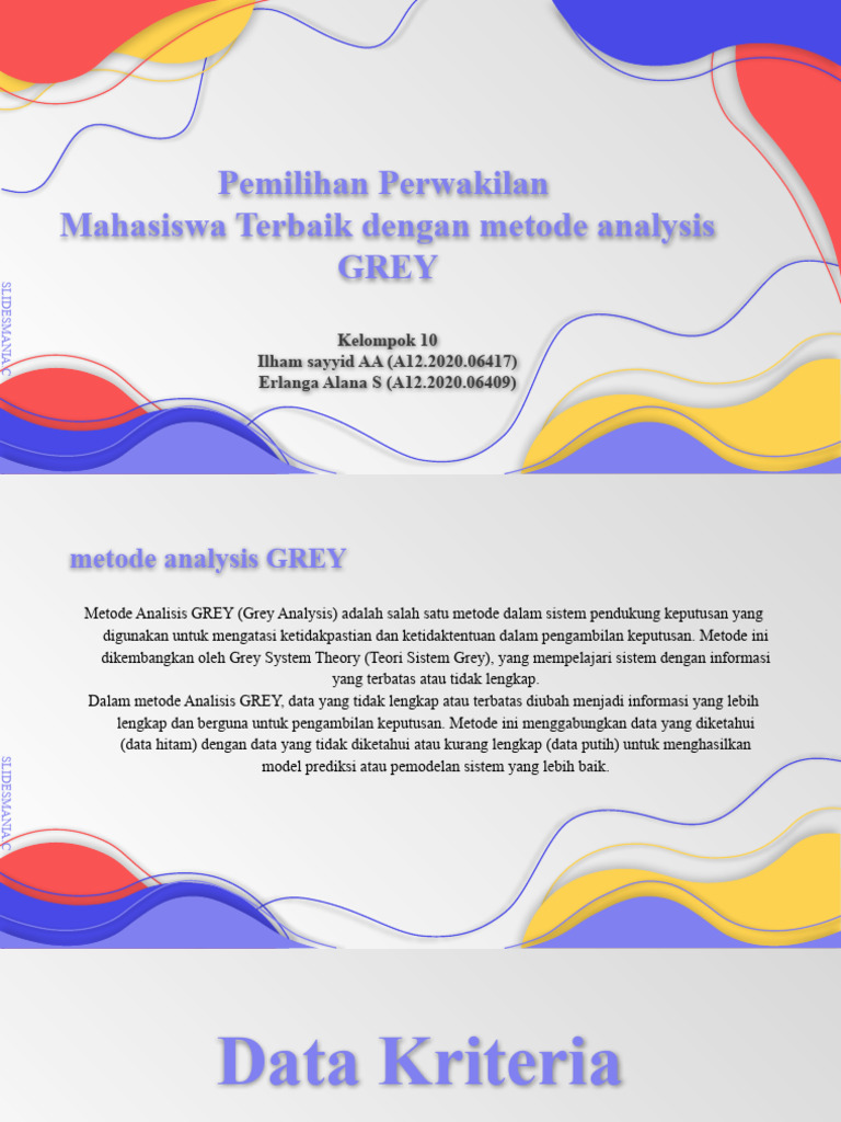 Metode Analysis GREY | PDF