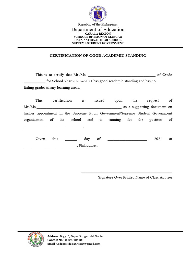 SSG and Classroom Appointment Application Packet | PDF