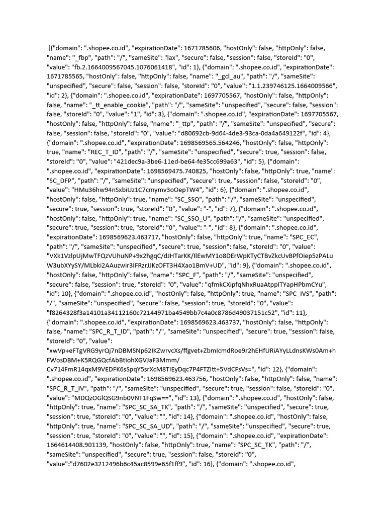 Cookies | PDF | Http Cookie