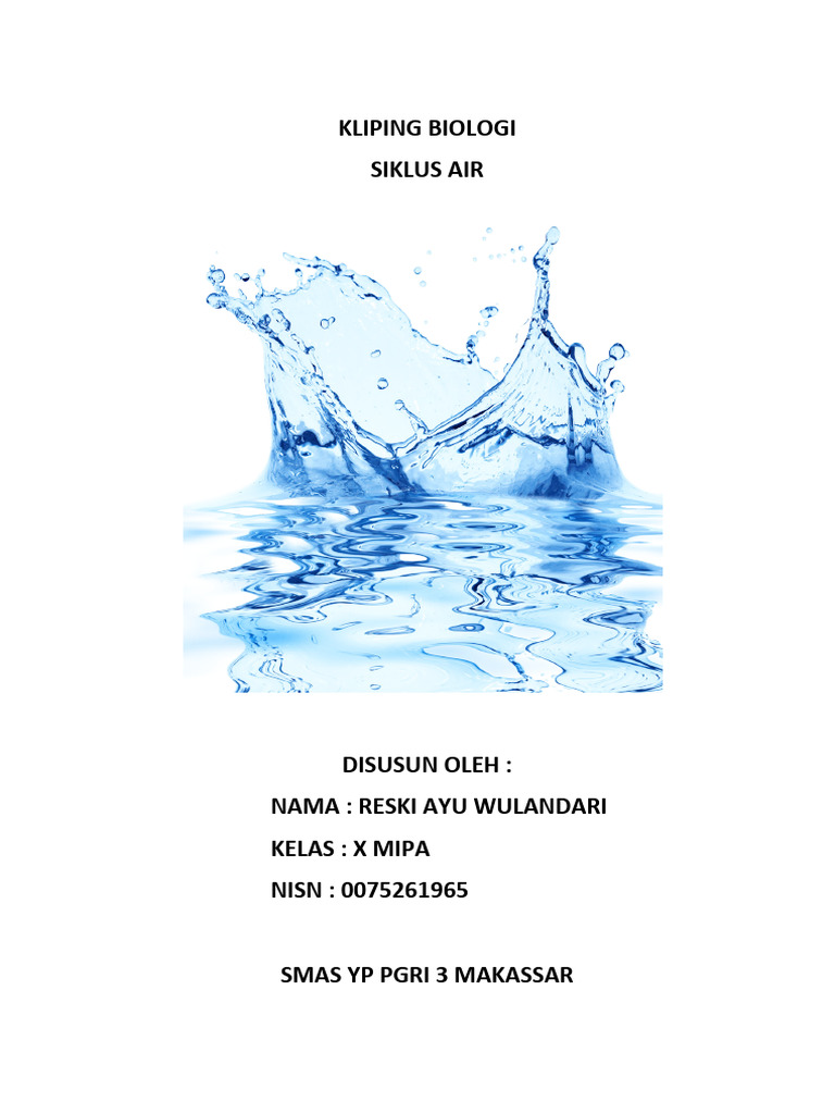 Kliping Biologi Siklus Air | PDF
