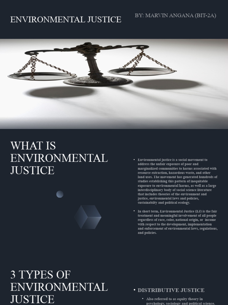 Environmental Justice | PDF | Justice | Crime & Violence