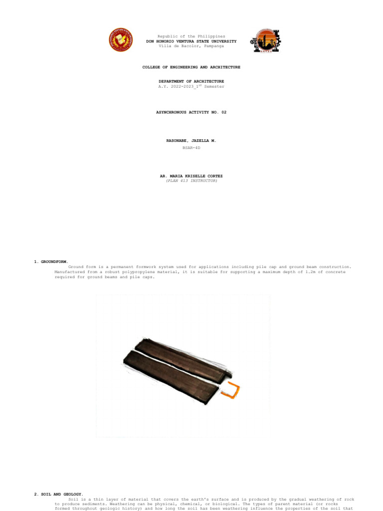 Rasonabe, Jazella M - Plan413 - Asynchronous Activity 02 | PDF | Earth ...