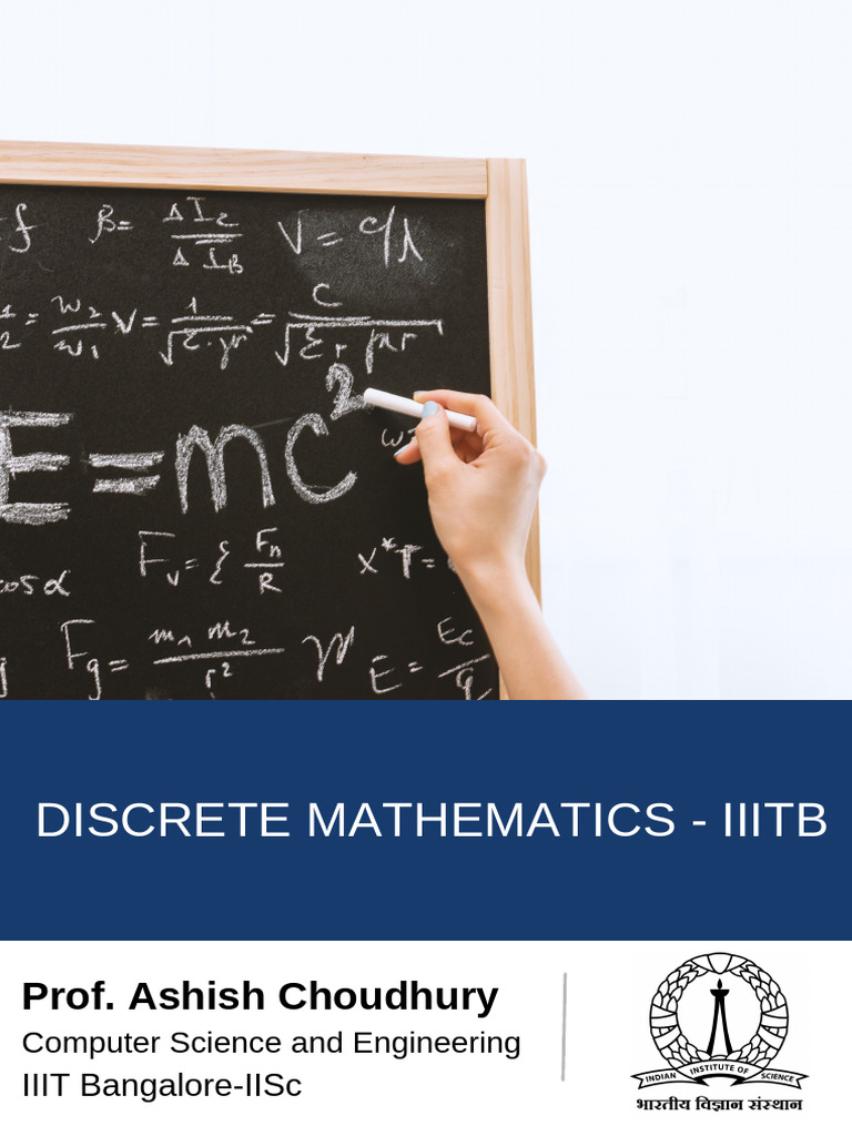 Discrete Maths by Ashish C | PDF | If And Only If | Logic