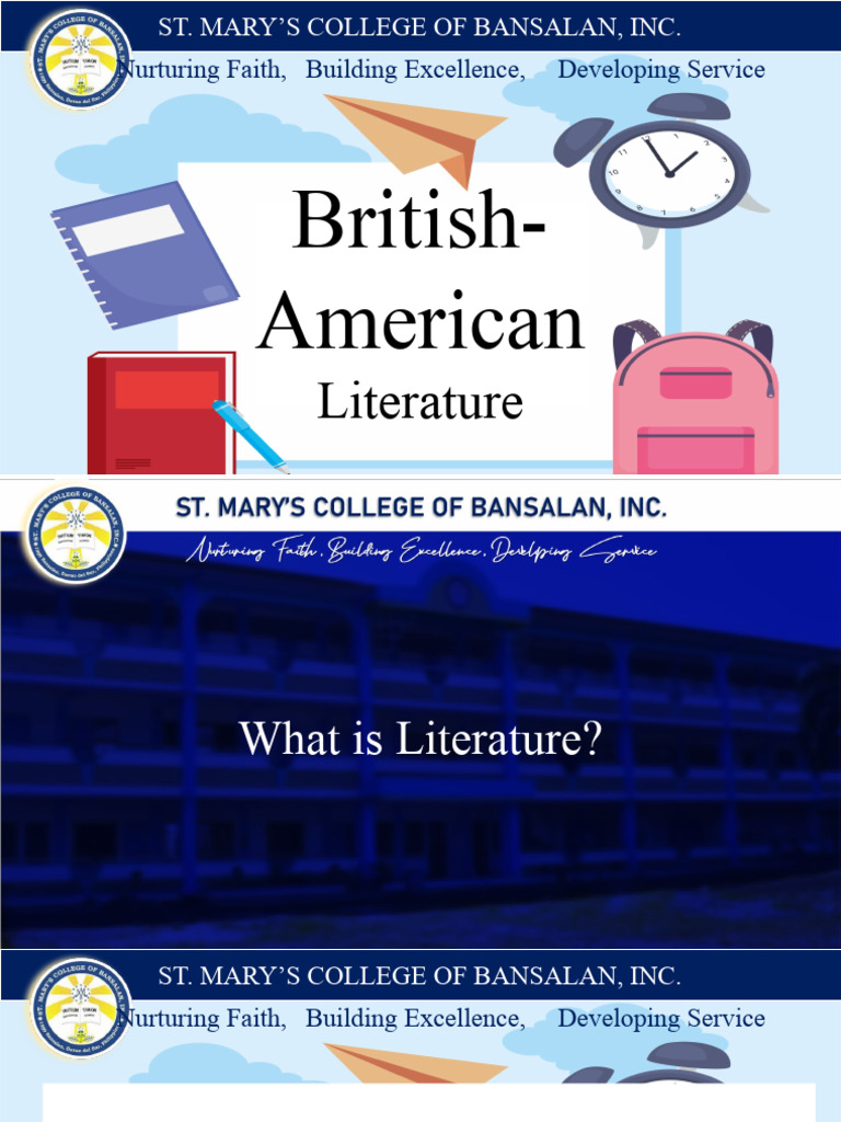 1 British American Literature 2 | PDF | American Literature | English ...