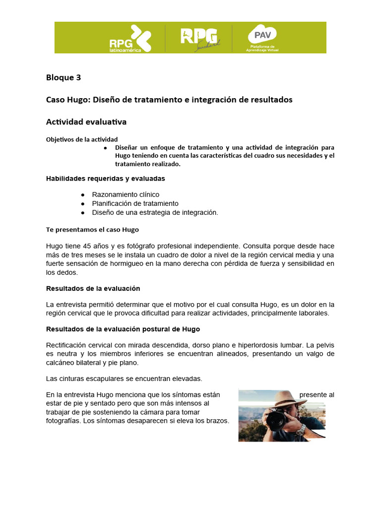 Caso Hugo Bloque 3docx 2 | PDF | Causas de la muerte | Enfermedades y trastornos
