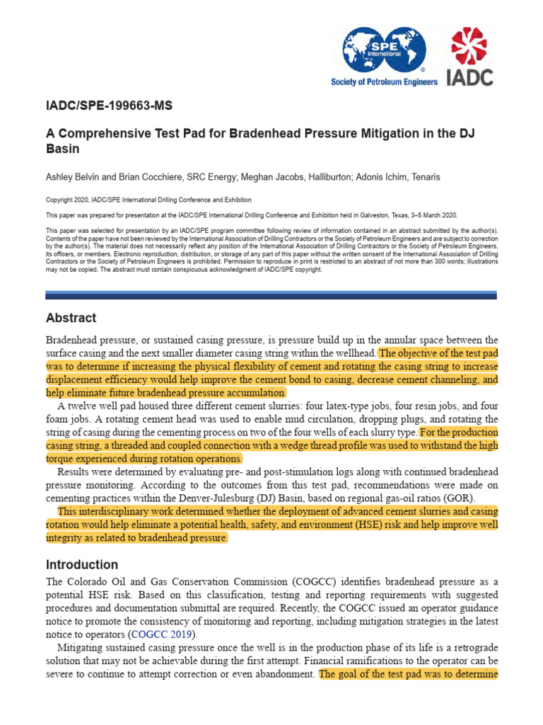 Cocchiere 2020 | PDF | Casing (Borehole) | Strength Of Materials