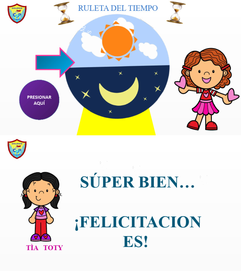 Ruleta del Tiempo para Niños | PDF