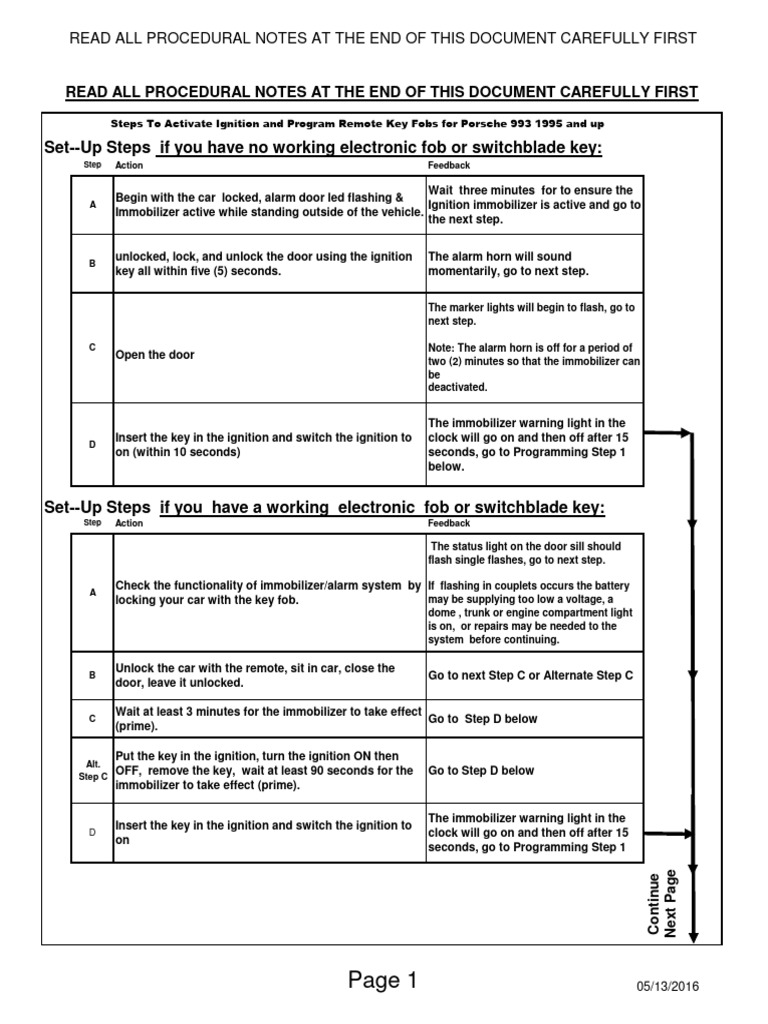 Key Fob Setup Procedure-11-2 | PDF | Transport | Components