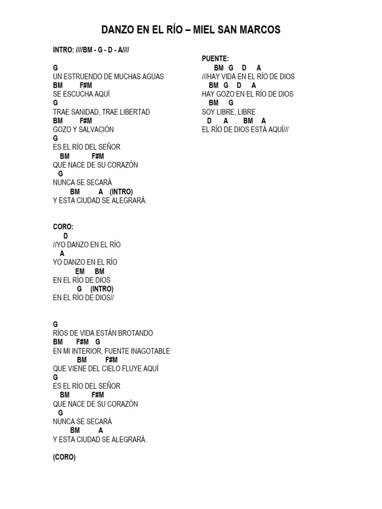 Danzo en El Rio - MSM | PDF