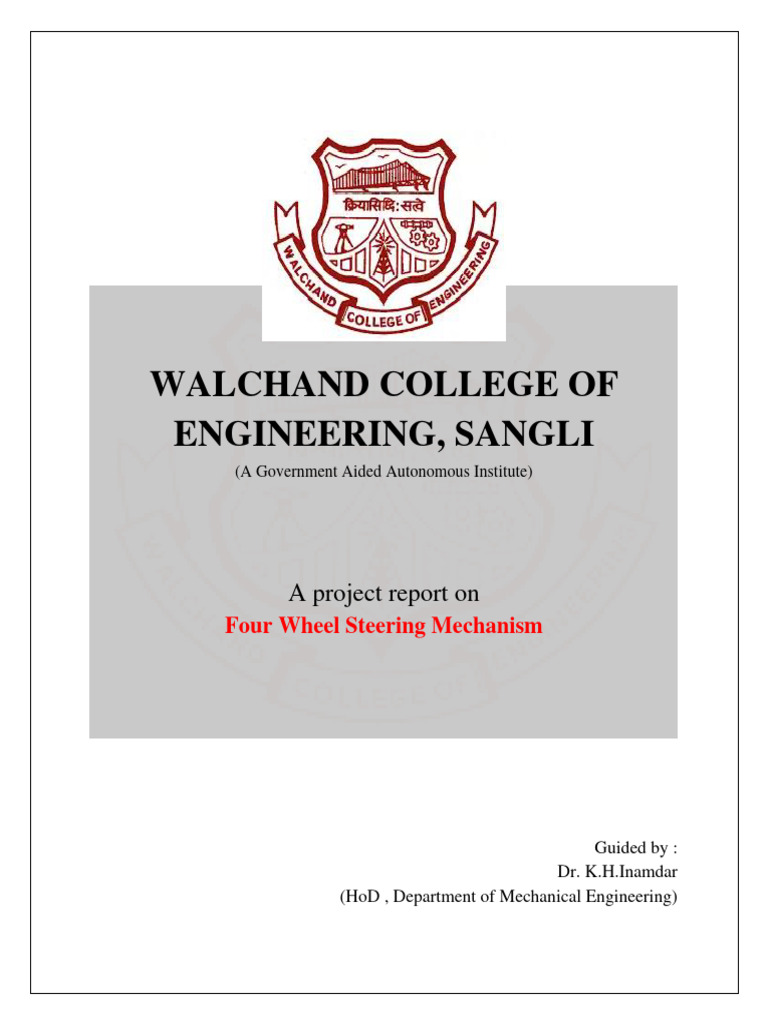 Four-Wheel Steering | PDF | Steering | Vehicles