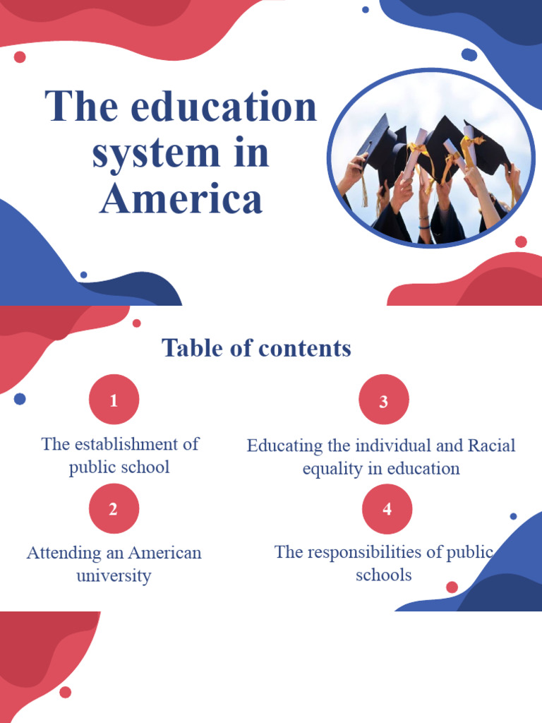 Education System in America Nhom 14 | PDF | College