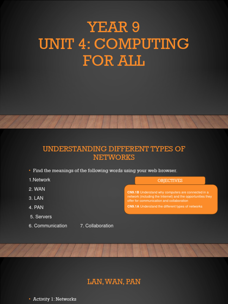 Year 9 - Unit 4 | PDF | Technology & Engineering