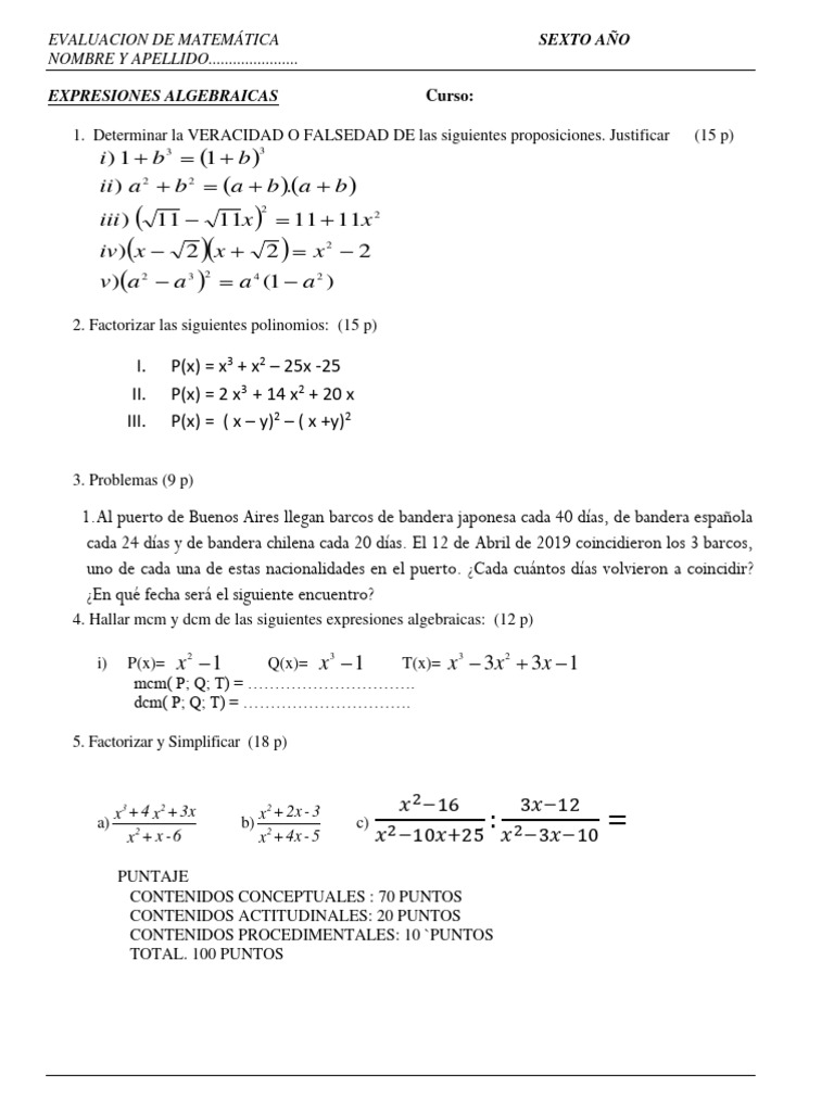 Exp ALg 2023 B | PDF