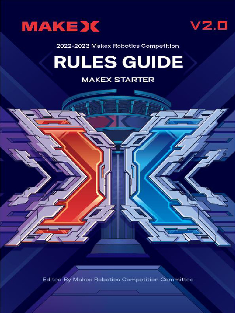 2022-2023 Season MakeX Starter Zero Carbon Rules Guide V2.0 | PDF | Area