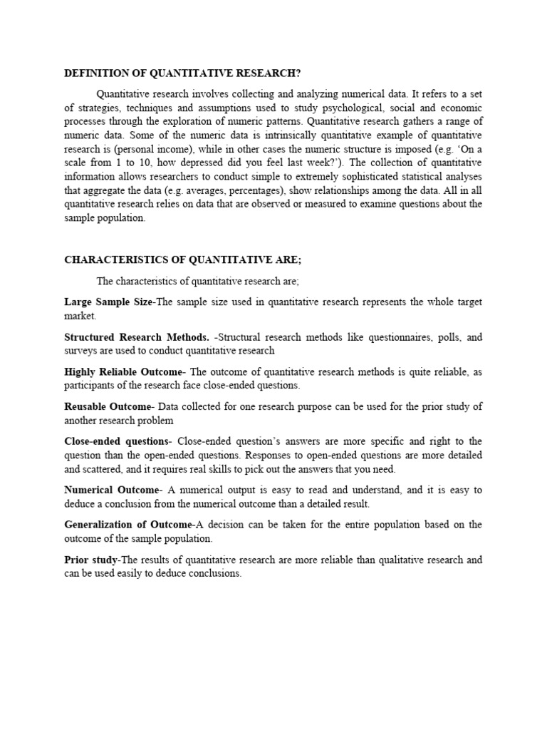 Jaypee Research | PDF | Quantitative Research | Data