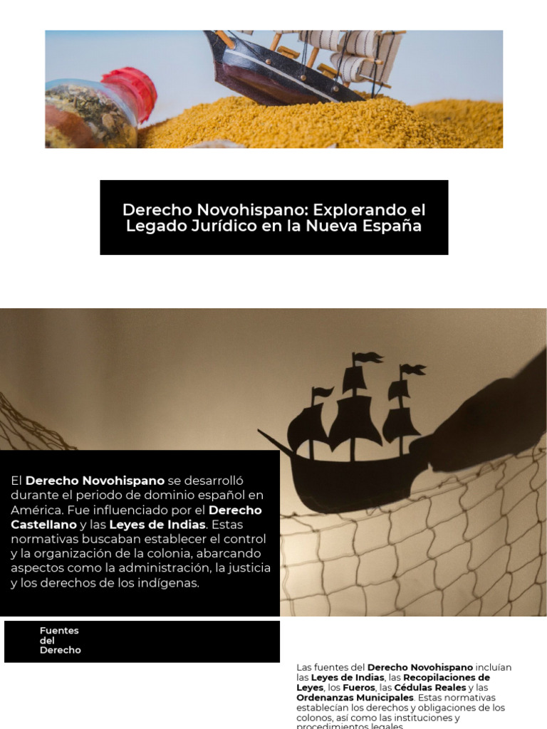 Legado del Derecho Novohispano en México | PDF