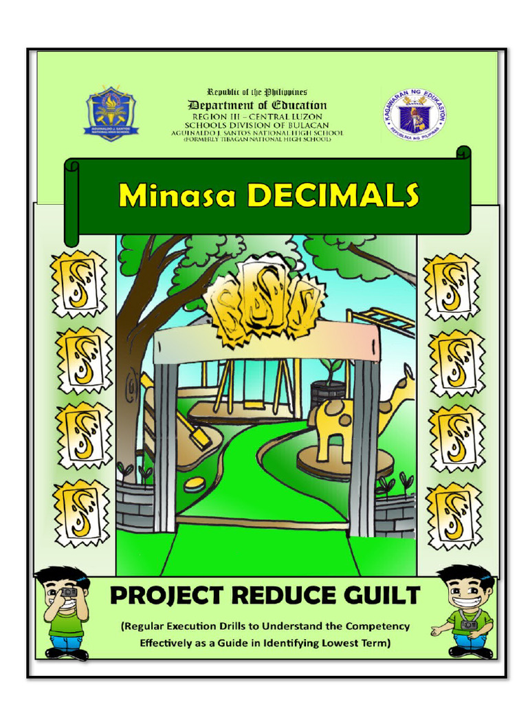 Activities - Minasa Decimals - Ready To Print CHEN | PDF