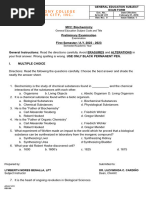 Microbiology and Parasitology - Prelim Quiz 1 | PDF | Bacteria | Microorganism