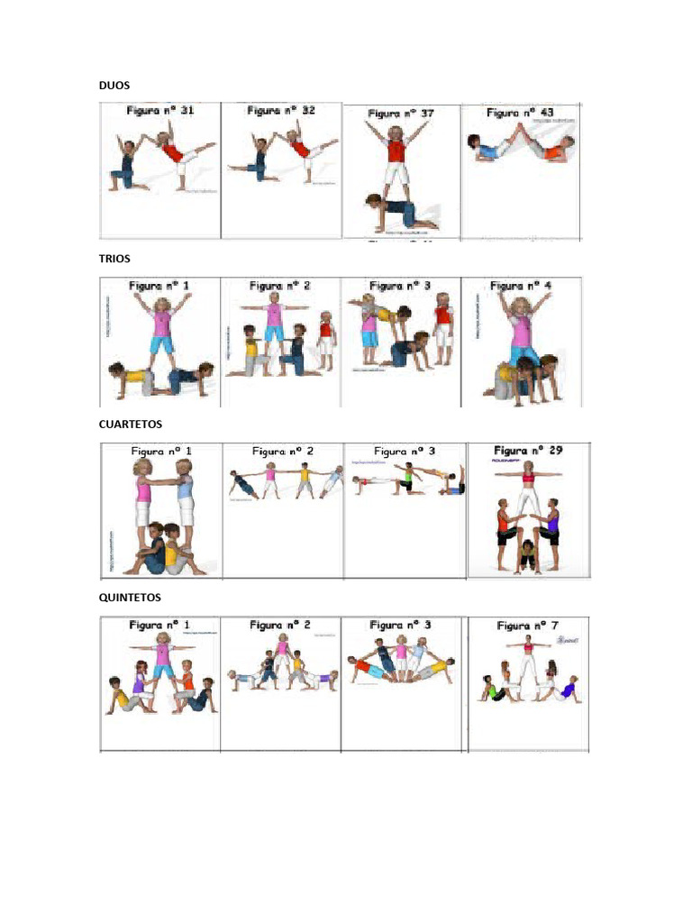 Figuras Acrosport | PDF