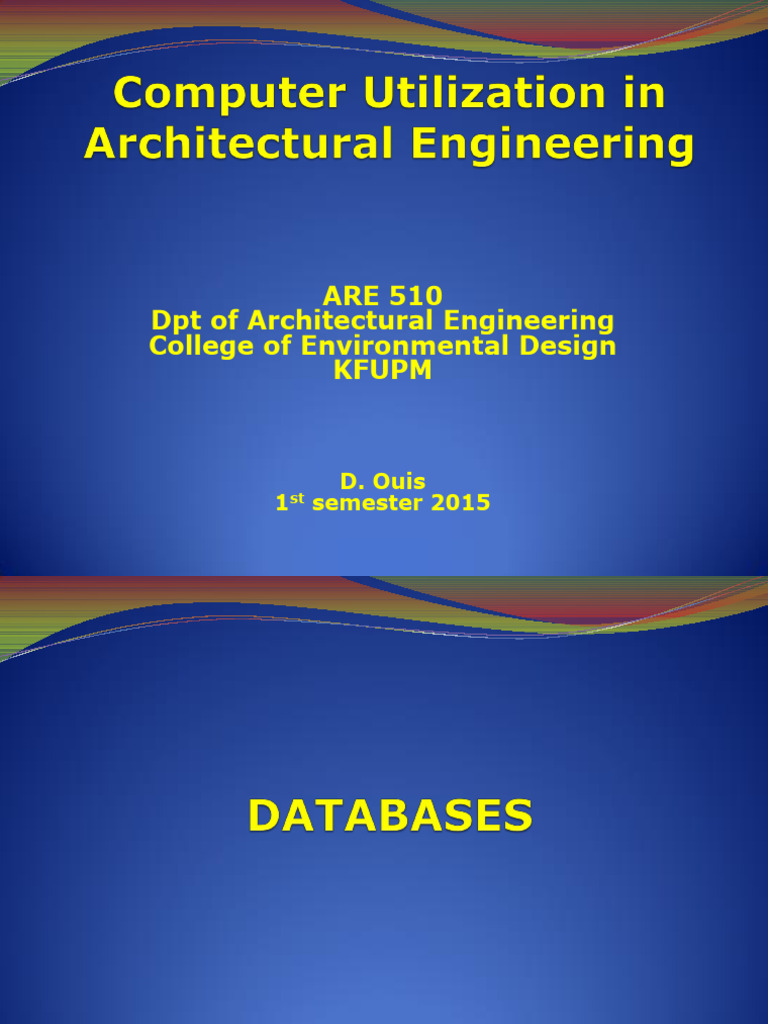Are 510 5 Databases Pdf Relational Database Databases