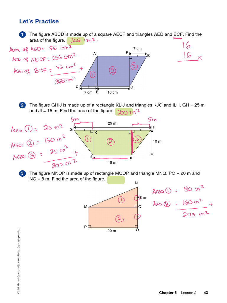 07 MPAH 5A 06 Let's Practise 2 | PDF | Elementary Geometry | Euclidean Geometry