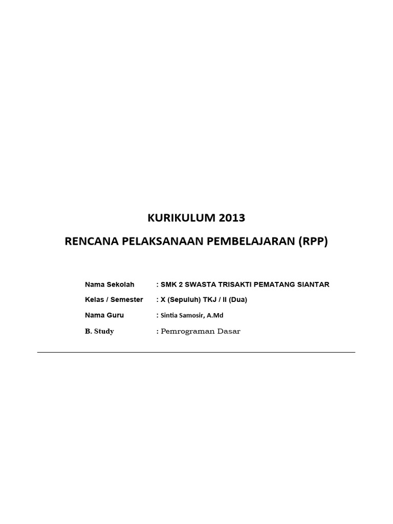 RPP 5 FIX | PDF