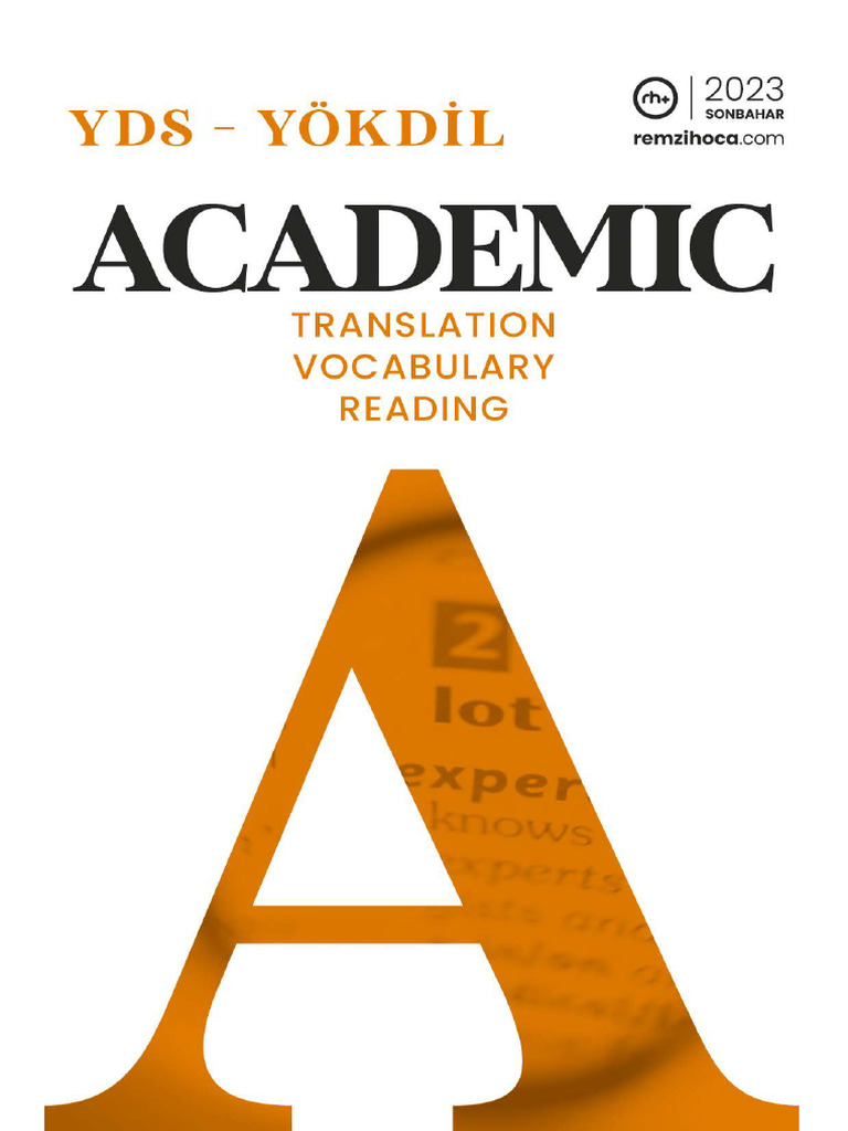 Academic Translation, Vocabulary, Reading | PDF | Adverb | Adjective