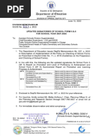 BSP Council Memo No. 16, S. 2025 - Scouting Month Celebration 89th Year Anniversary and Parade | PDF