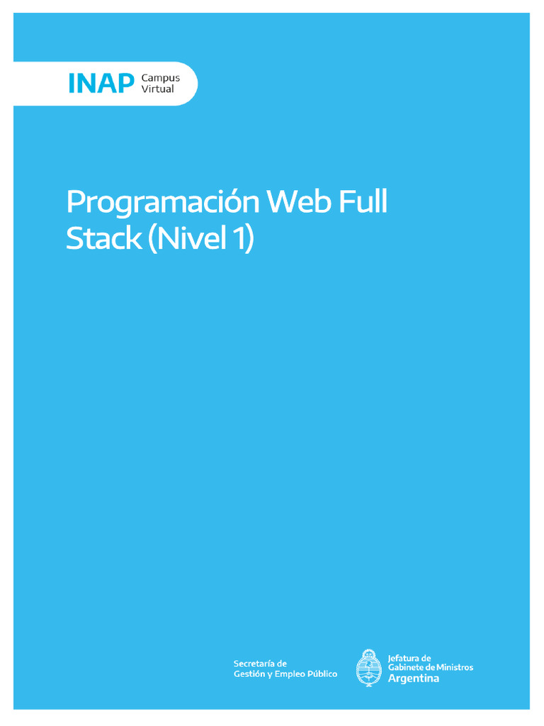 Teoria Introducción Web Full Stack | PDF | Redes | Internet y web