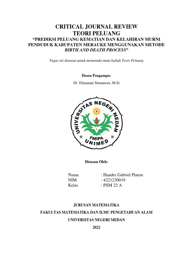 CJR Teori Peluang | PDF