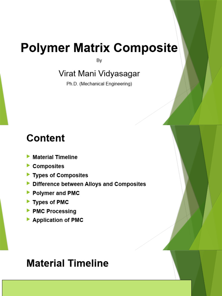 Polymer Matrix Composites | PDF