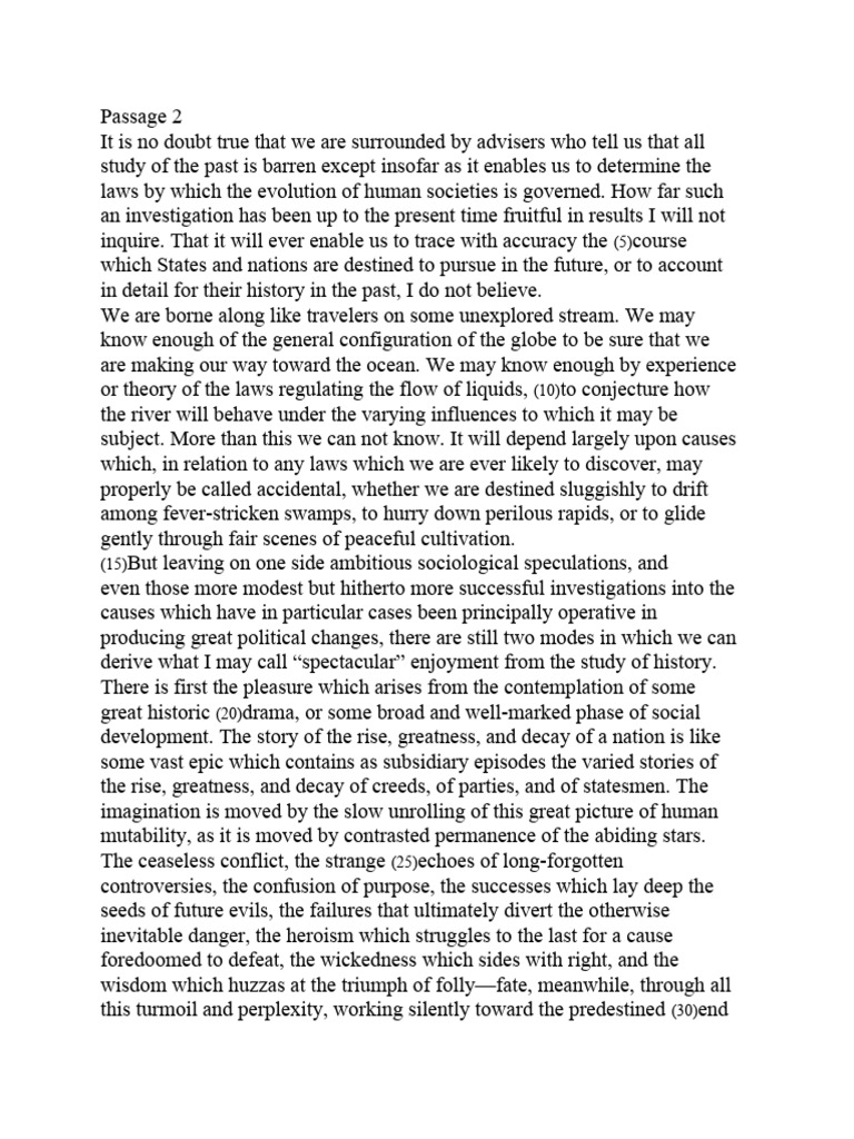 AP Exam Sample Question On Analogy | PDF