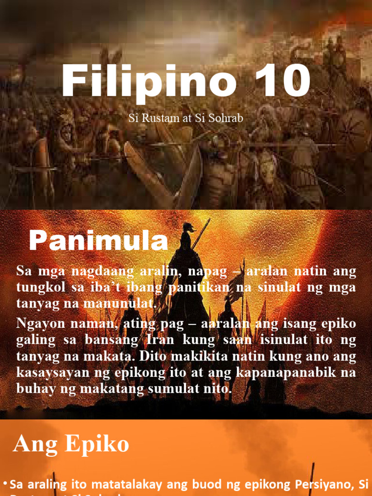 Filipino 10 Intro | PDF